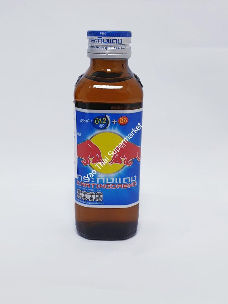 Thai Red Bull (Kratingdaeng) Energy Drink 150ml กระทิงแดง - Yao Thai ...